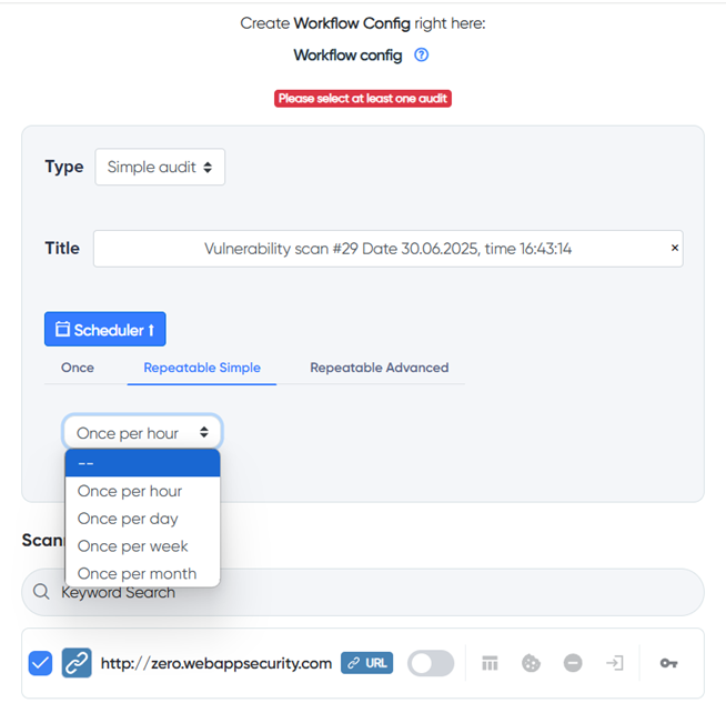 Scheduler | Cryeye Project